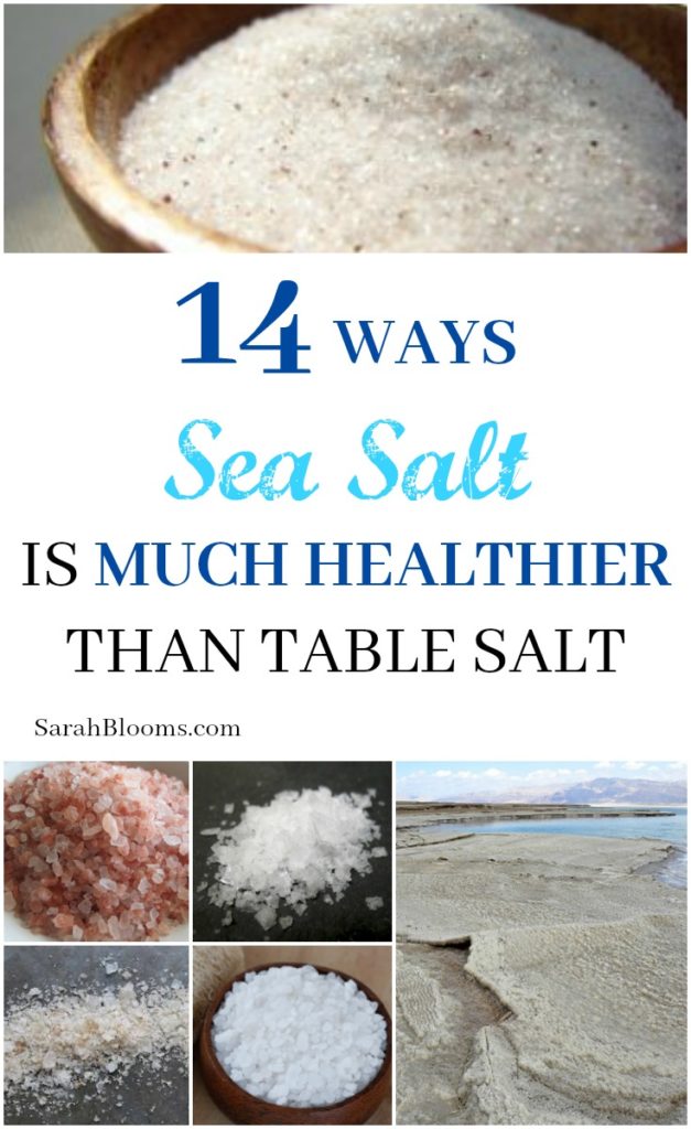 14 Ways Sea Salt is Way Healthier Than Table Salt | Sarah Blooms