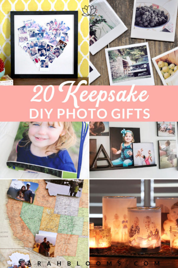 20 Keepsake DIY Photo Gifts for Friends and Family • Sarah Blooms