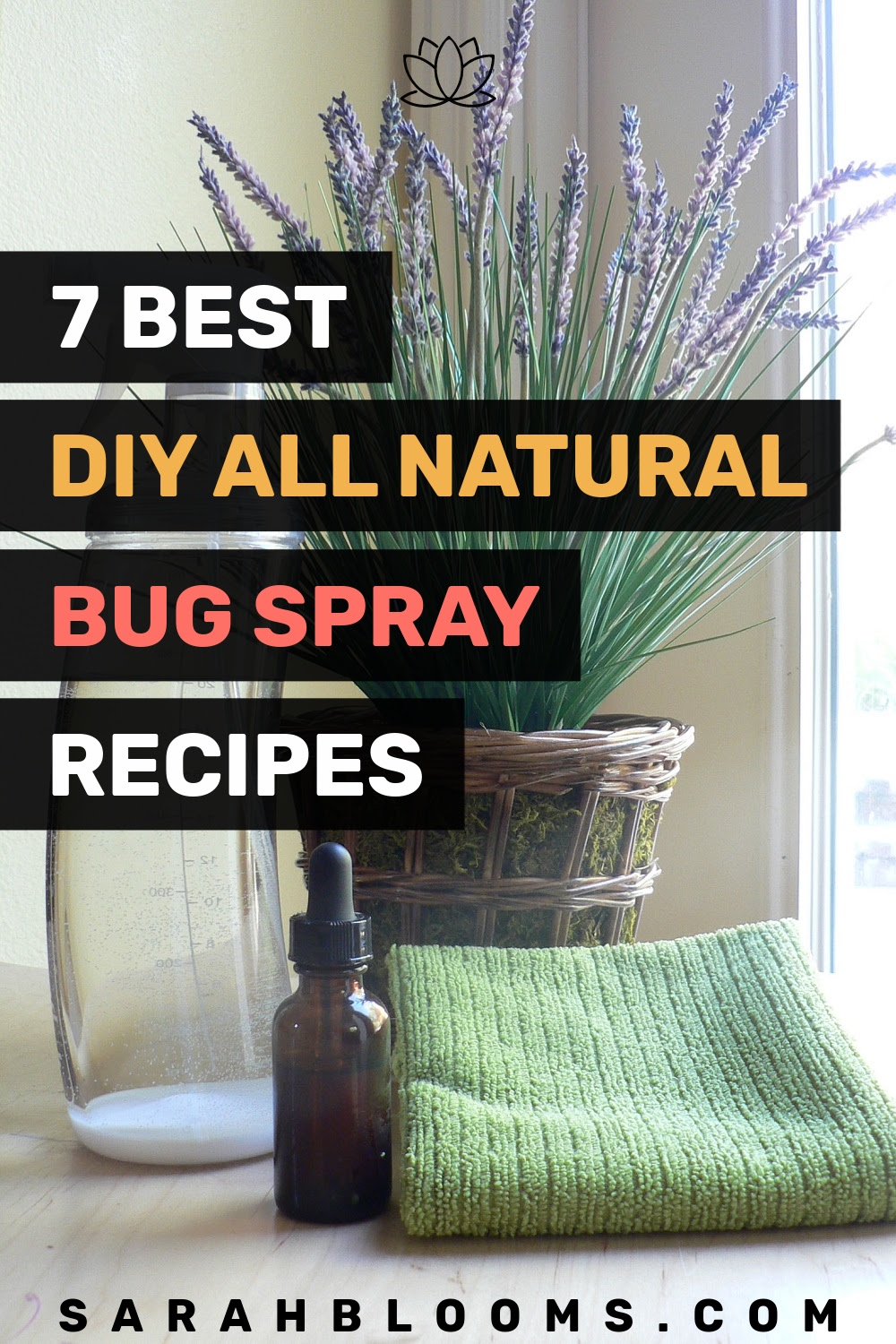 7 Simple + Effective DIY Natural Bug Spray Recipes
